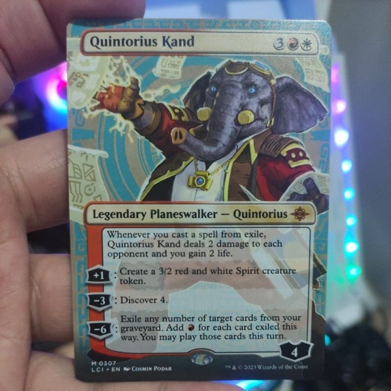 MTG Quintorious Kand SHOWCASE | Shopee Philippines