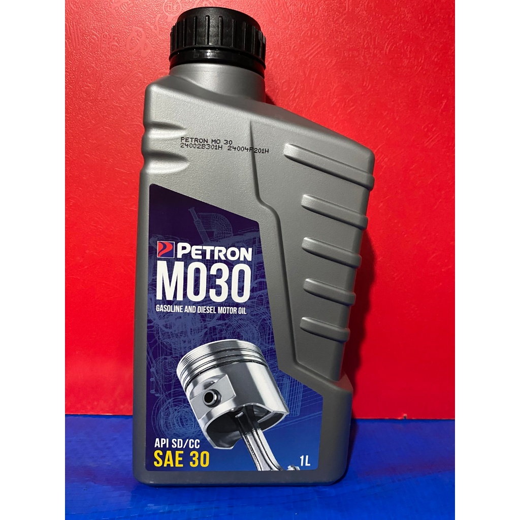 PETRON MO30 SAE 30 Gasoline and Diesel Motor Oil Litro | Shopee Philippines