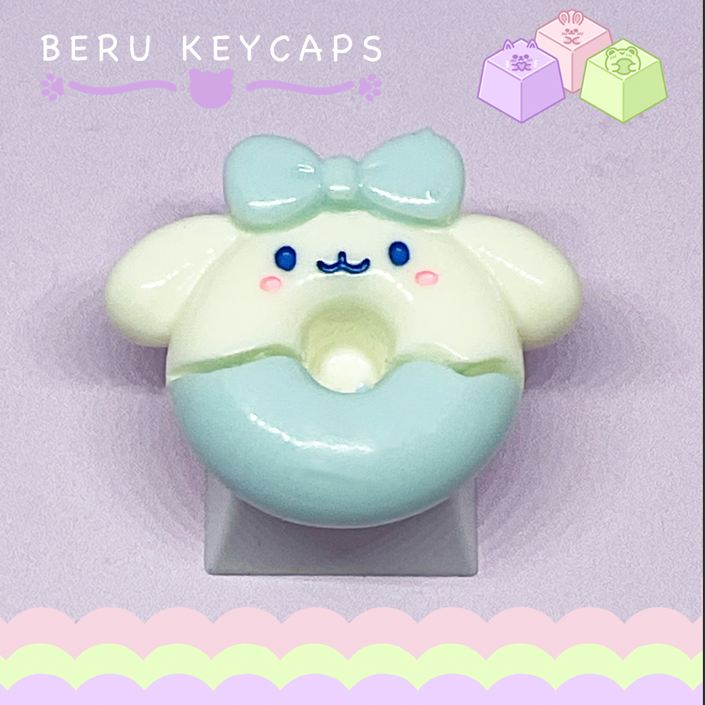 Sanrio Hello kitty Melody Kuromi pompompurin Donut keycaps for ...