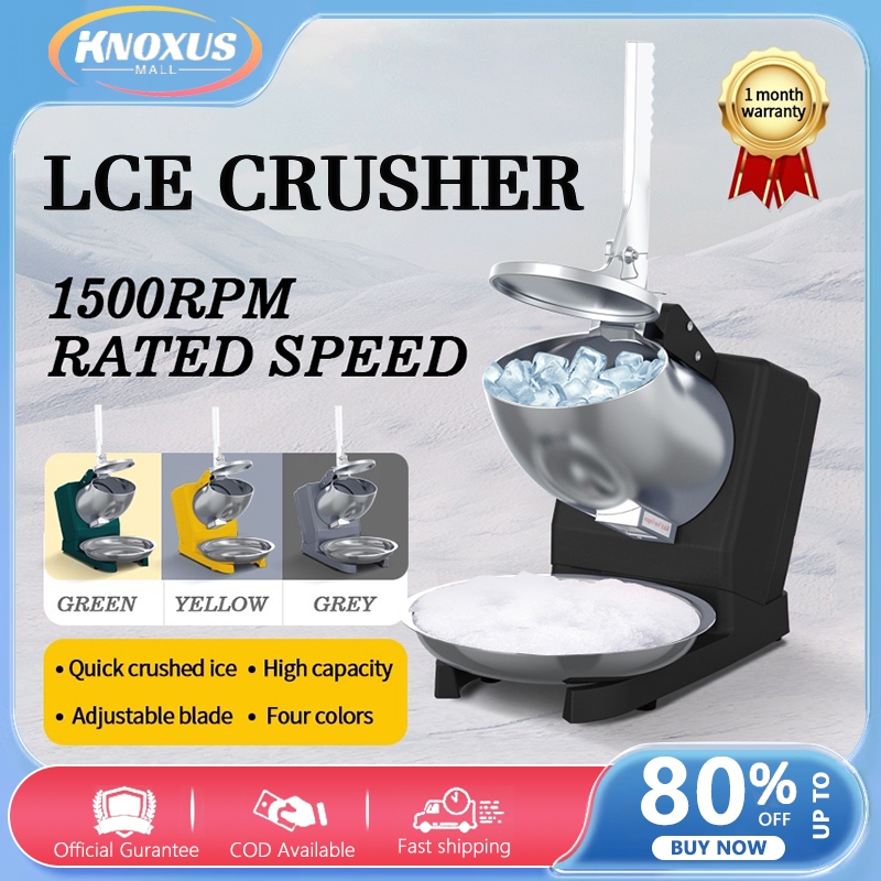 Home small shaved ice machine automatic slush machine continuous ice ...
