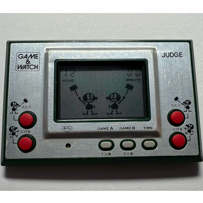 NINTENDO GAME AND & and WATCH Judge 1980 Direct From Japan Very Rare ...