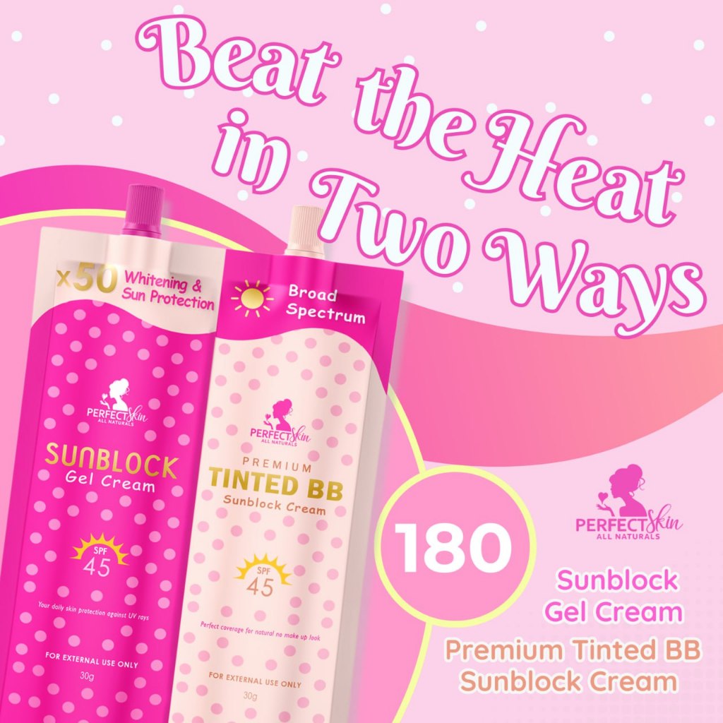 PERFECTSKIN - DUO SUNSCREEN 30+30grms | Shopee Philippines