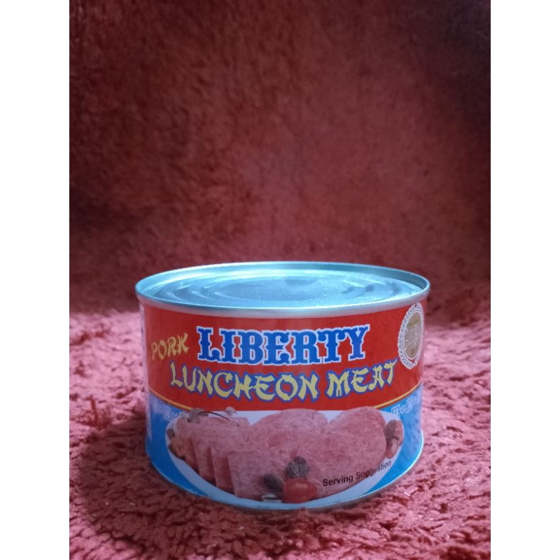 Luncheon meat Pork liberty 375g (buy1take1) | Shopee Philippines