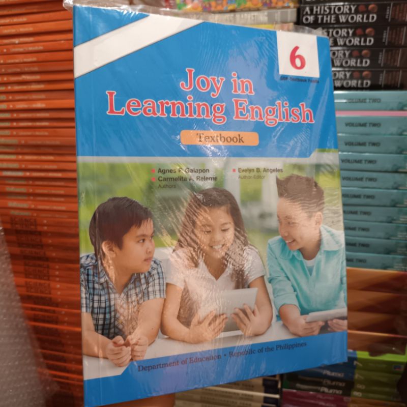 JOY IN LEARNING ENGLISH GRADE 6 TEXTBOOK ( BRAND NEW ) | Shopee Philippines