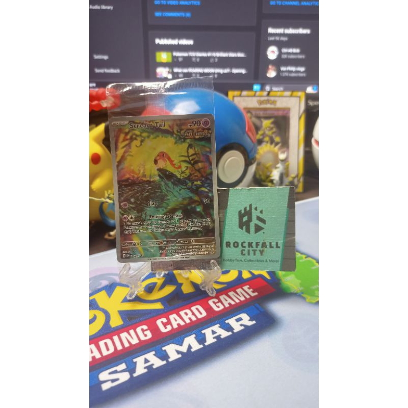 Pokemon TCG - SCREAM TAIL SVP065 - Scarlet & Violet Promos (Sealed ...