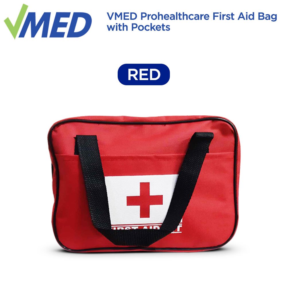 VMED Prohealthcare First Aid Bag With Pocket | Shopee Philippines