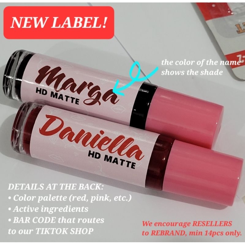 BOYLENGKU BUY 10 + GET 1 OFFER 1PC HD MATTE TINT (liptint) 10ml ...