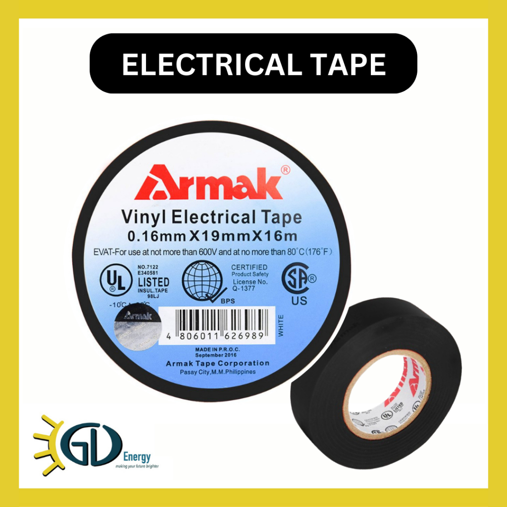 Original Armak Electrical Tape 4 8 16 Meters | Shopee Philippines