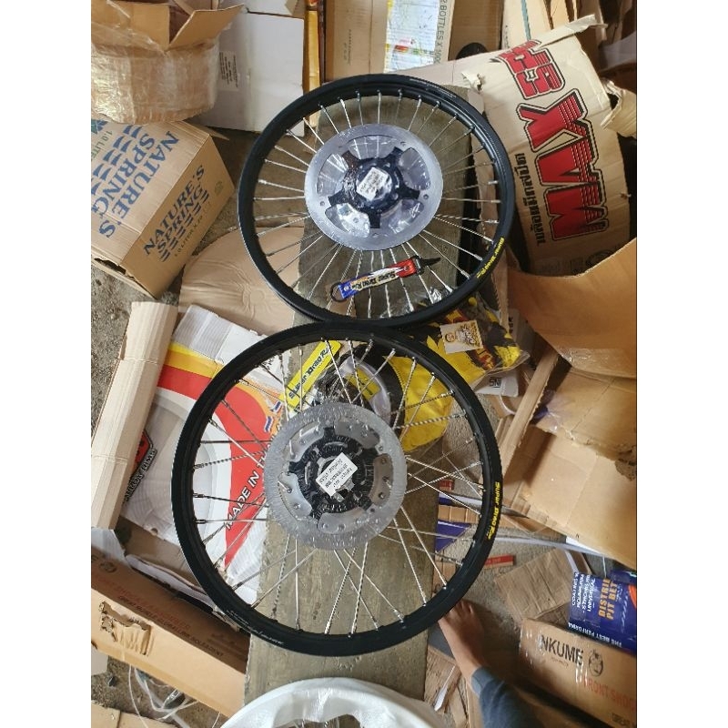 XRM TRINITY 125 RIMSET (ASSEMBLED) | Shopee Philippines