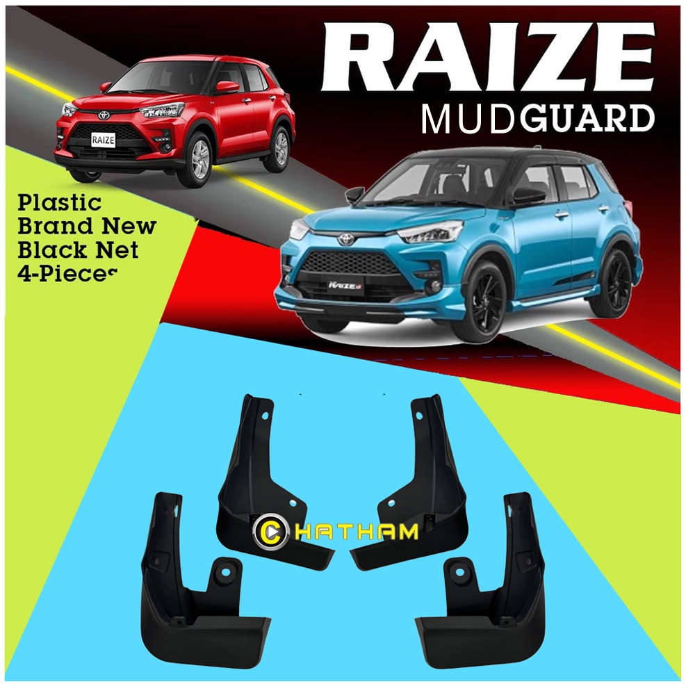 Toyota Raize ( Mudguard Mud Guard Mudflap ) | Shopee Philippines