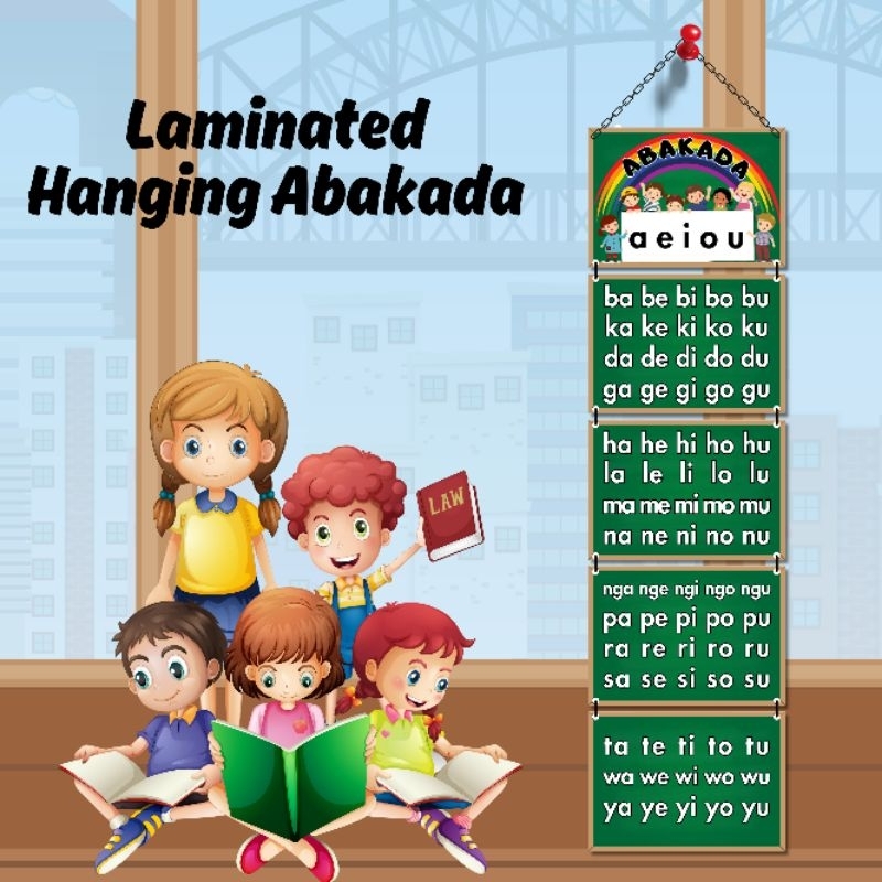 Laminated Hanging Abakada | Shopee Philippines Laminated Hanging Abakada | Shopee Philippines