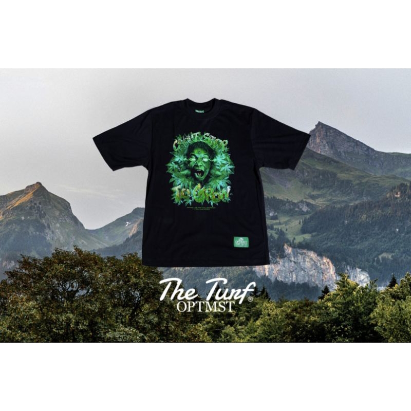THE TURF x OPTMST | Incredible K Oversized T-Shirt (Black) | Shopee ...