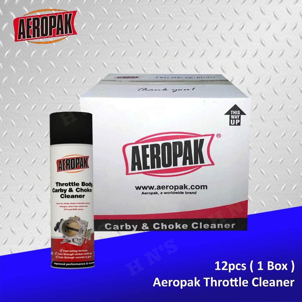 Aeropak Throttle Body Carburetor and Choke Cleaner 12.3 oz ( 1 box ...