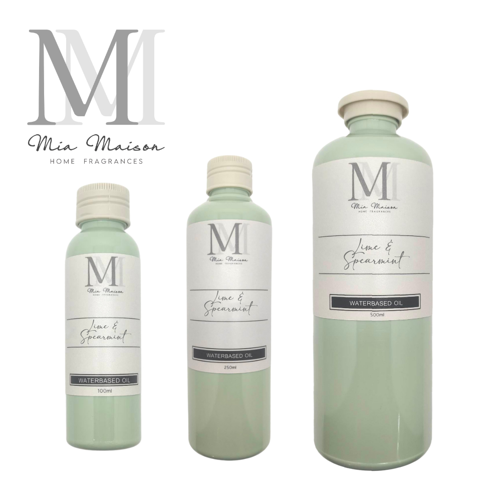 Mia Maison Lime & Spearmint Waterbased Oil for Atomizers and ...