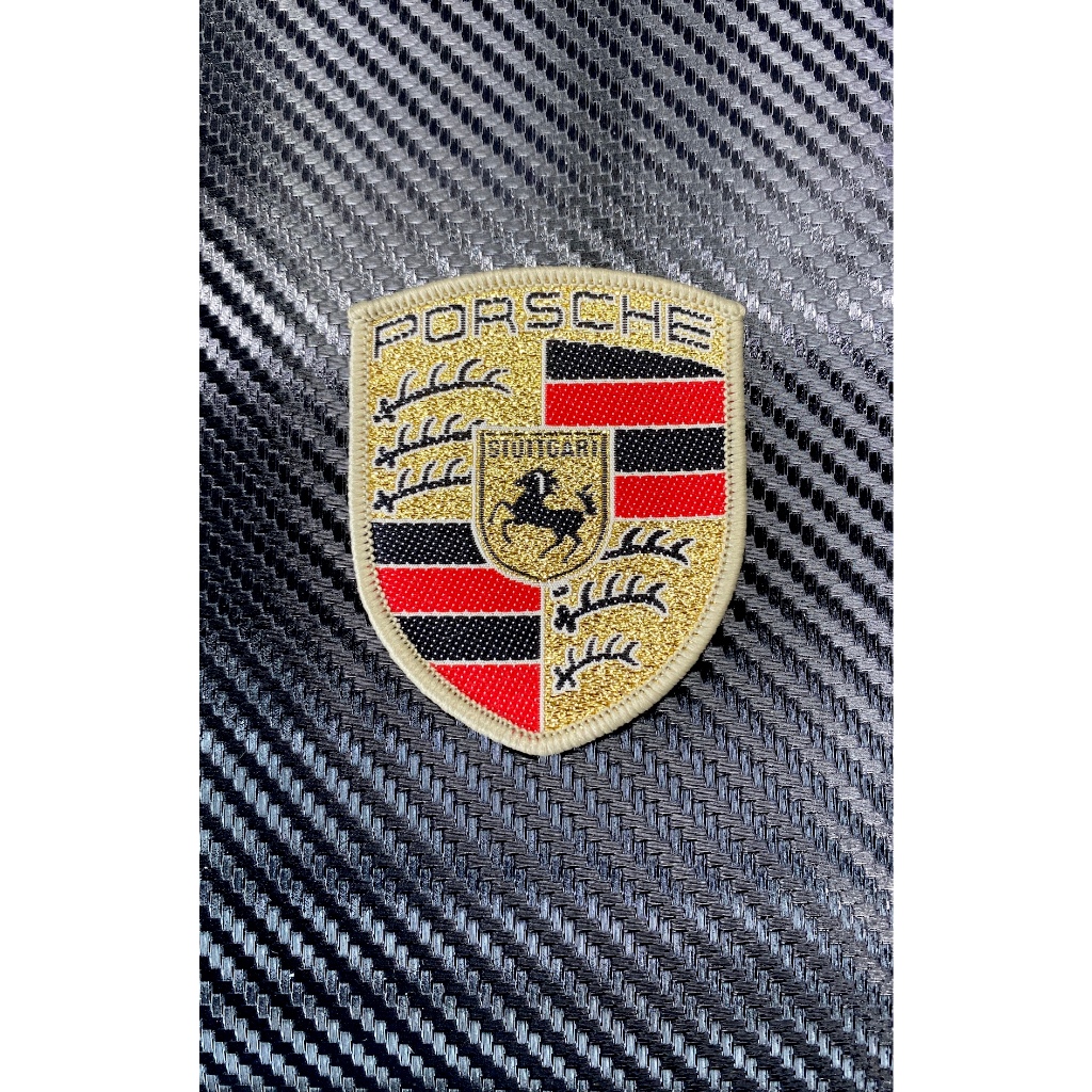 Embroidered Porsche Patch for Shirts, Polos, Clothing, etc | Shopee ...