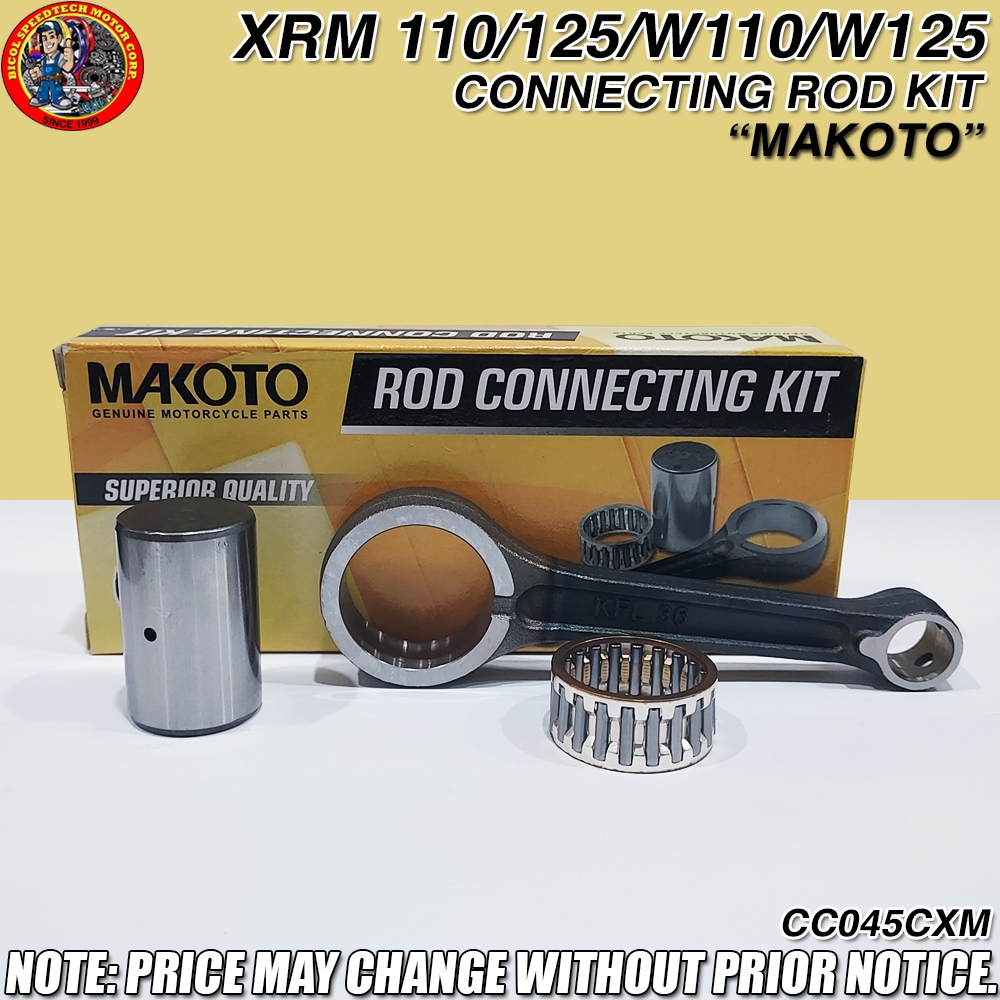 XRM 110/125/W110/W125 CONNECTING ROD KIT "MAKOTO" (CC045CXM) | Shopee ...