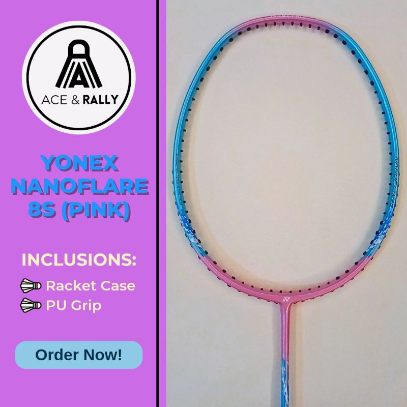 YONEX Nanoflare 8S (4U) | Shopee Philippines