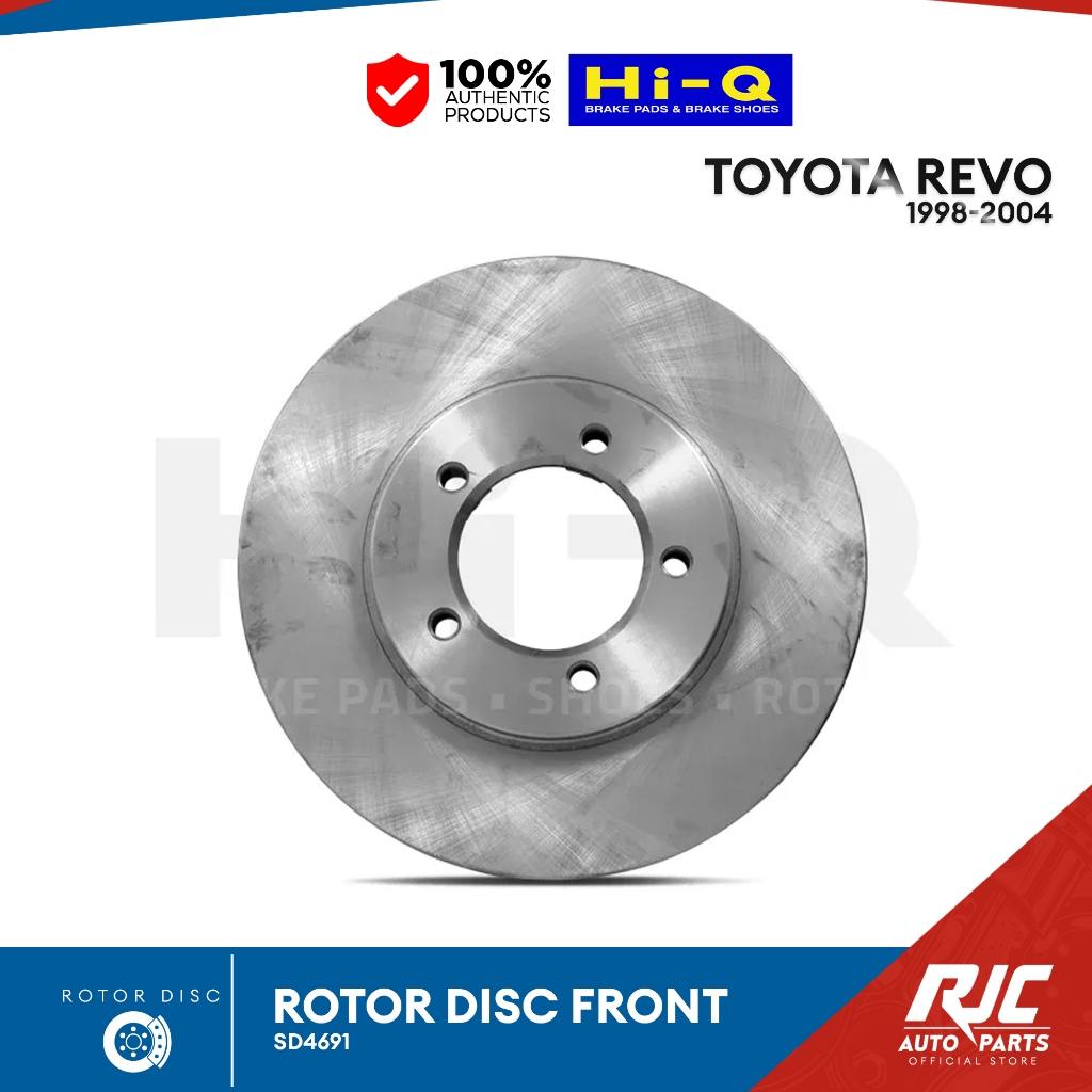 HI-Q ROTOR DISC TOYOTA REVO FRONT 1998-2004 SD4691 1pc | Shopee Philippines