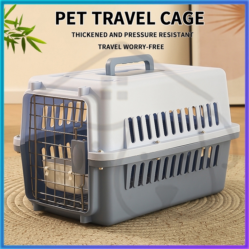 Pet carrier travel cage Cat cage pet carrier dog travel cage airline ...