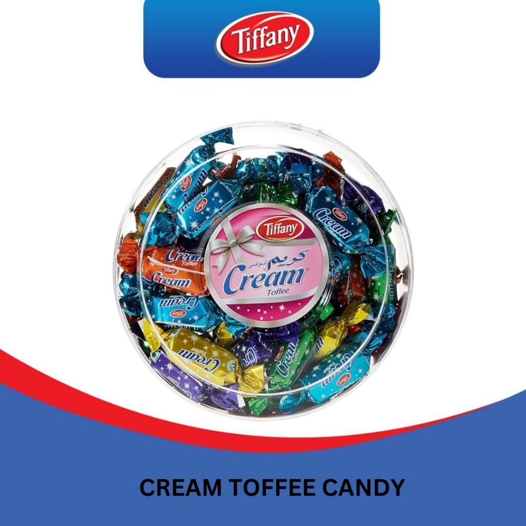 TIFFANY Candy Cream Assorted Toffees with Soft Creamy Centres | Shopee ...