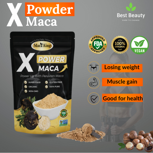 Maca King X Powder Maca Organic Black Maca Root Powder Improve Love ...