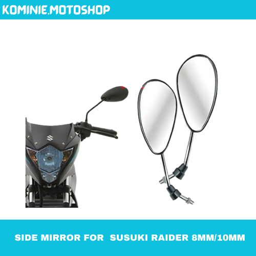 SIDE MIRROR FOR SUSUKI RAIDER 8MM/10MM | Shopee Philippines