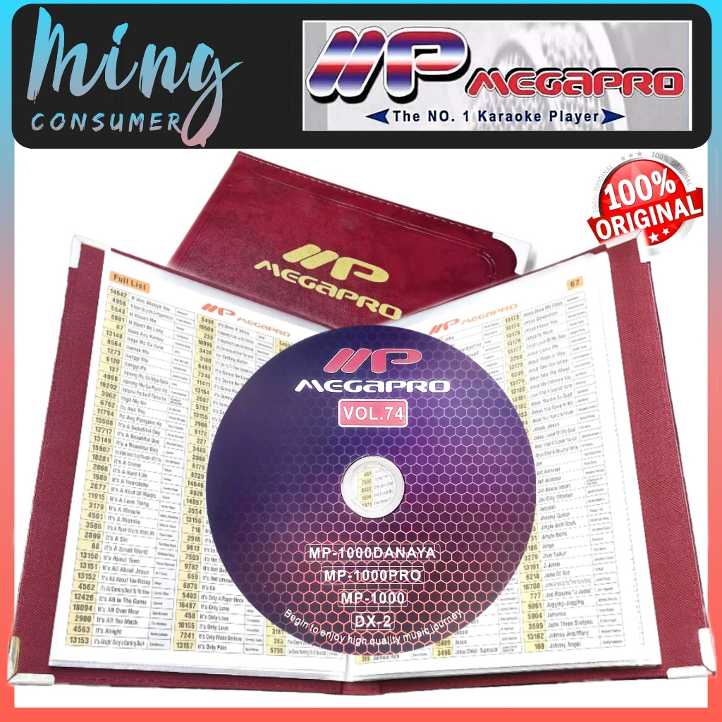 VOLUME-74 MP-MEGAPRO Updated CD, SONGBOOK, SONGLIST & CLEARBOOK for MP ...