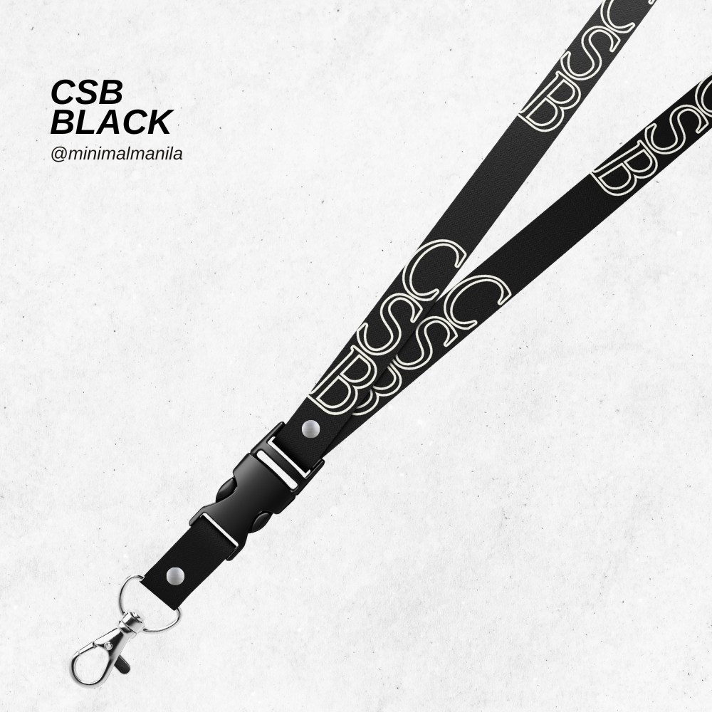 CSB | Minimal Manila University ID Lace Lanyard | Shopee Philippines