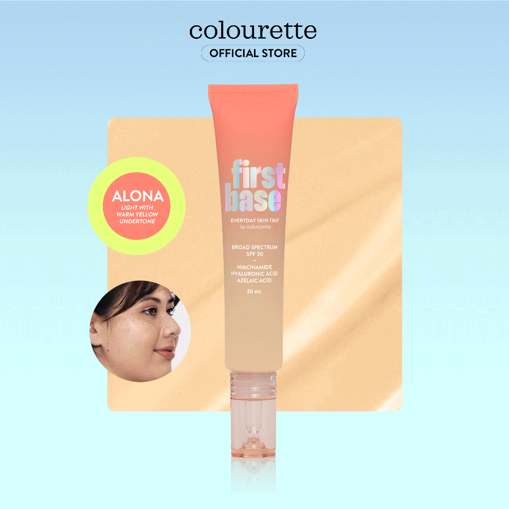 Colourette First Base Everyday Skin Tint SPF30 [Lightweight, Foundation ...