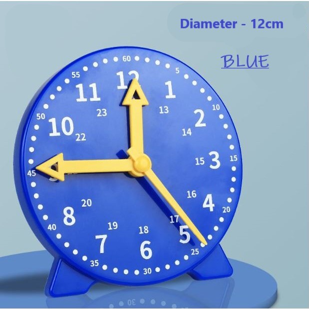 Learning Clock - 12cm / 10cm | Shopee Philippines