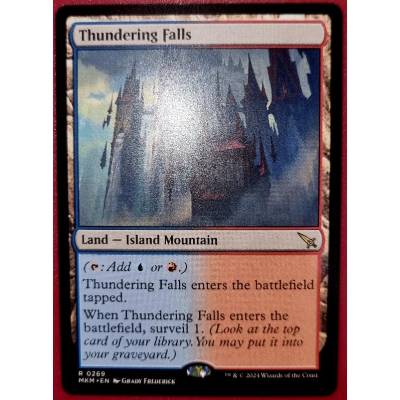 Thundering Falls MKM (Nonfoil//Foil) | Shopee Philippines