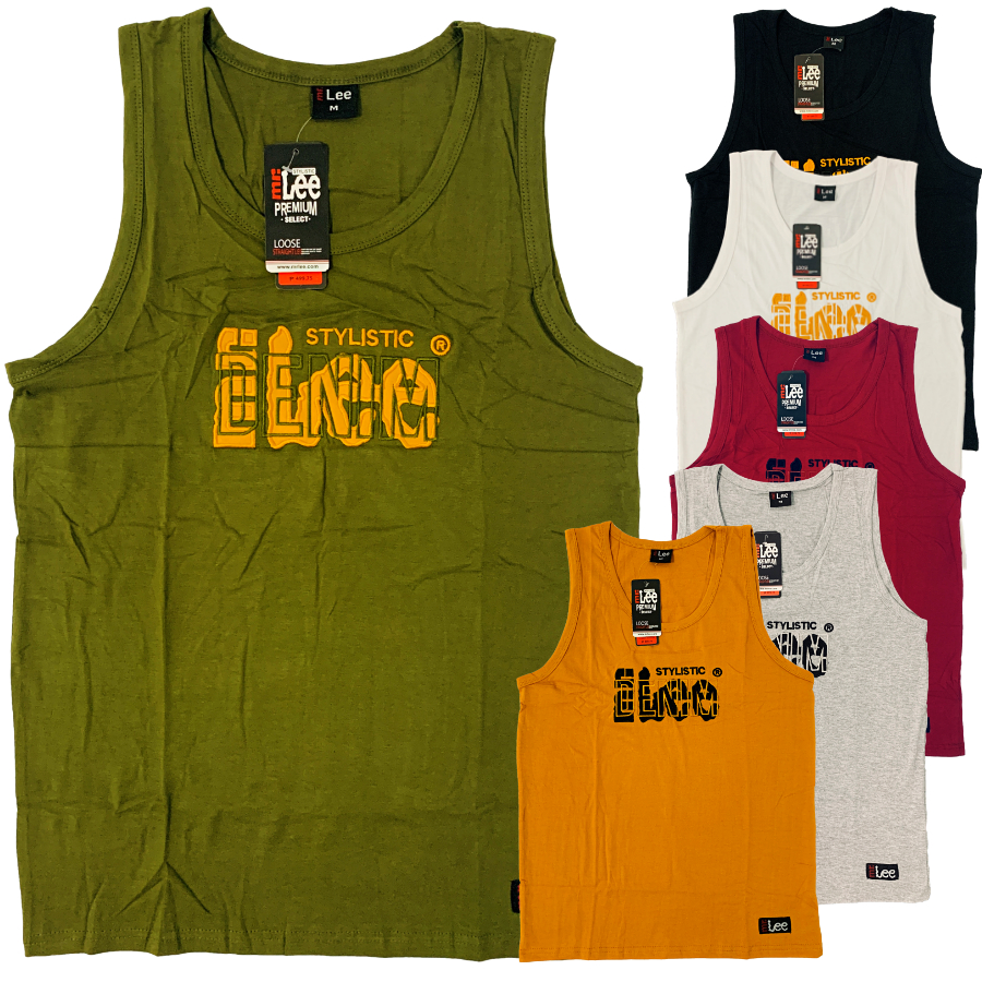 Branded Overrun Cotton Fabric Sando for Men Logo Embroidered MD010 ...