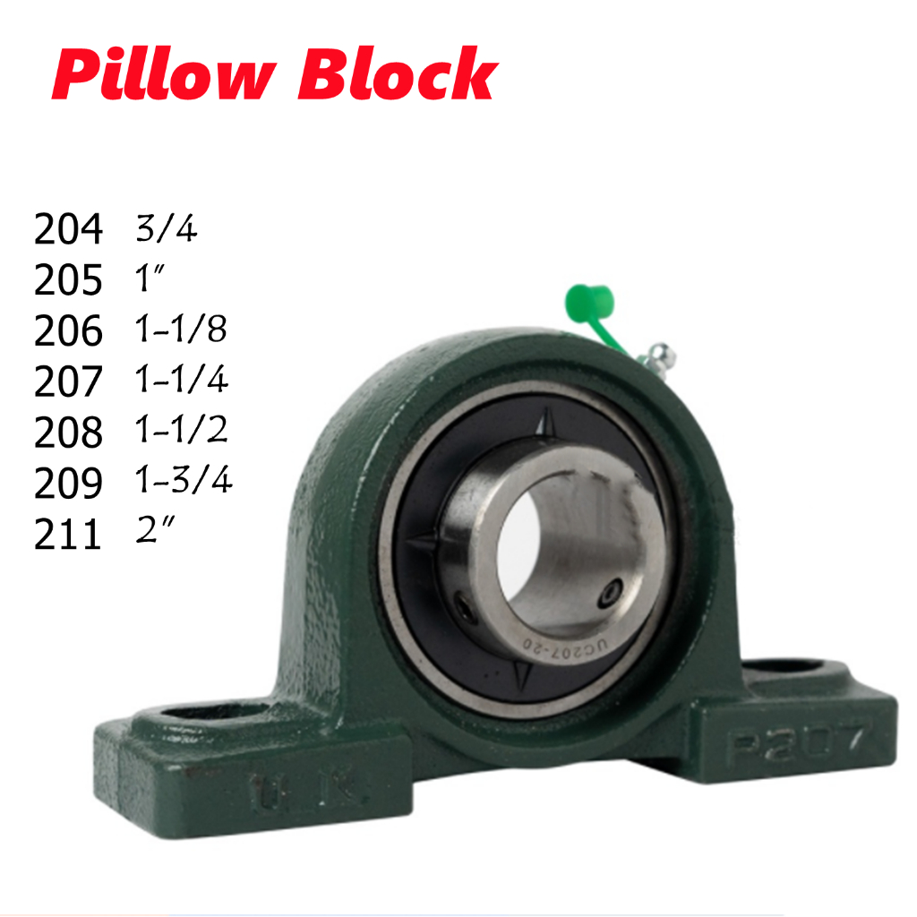 Pillow Block Bearing 204 205 206 207 208 209 211 | Shopee Philippines