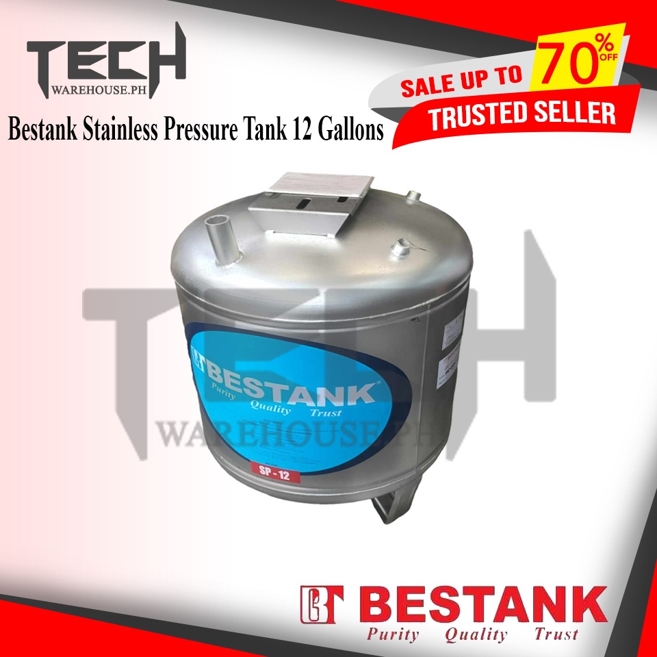 Bestank Original Stainless Pressure Tank 82 Gallons Gals | Shopee ...