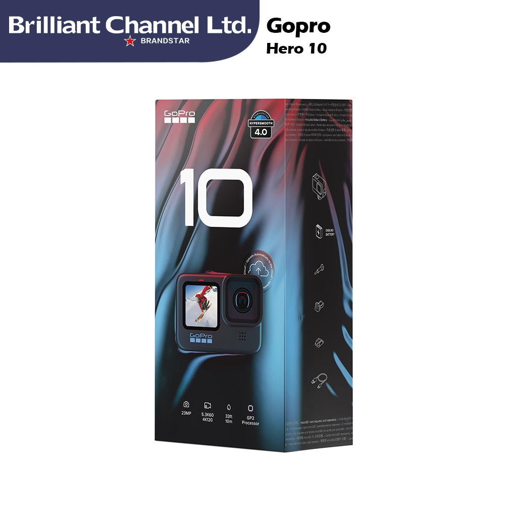 GoPro HERO10 Black Waterproof Action Camera Hero 10 go pro HERO10 ...