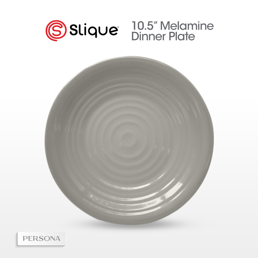 SLIQUE Premium Melamine Dinner Plate, Dining Plate, Round Plate 10.5 ...