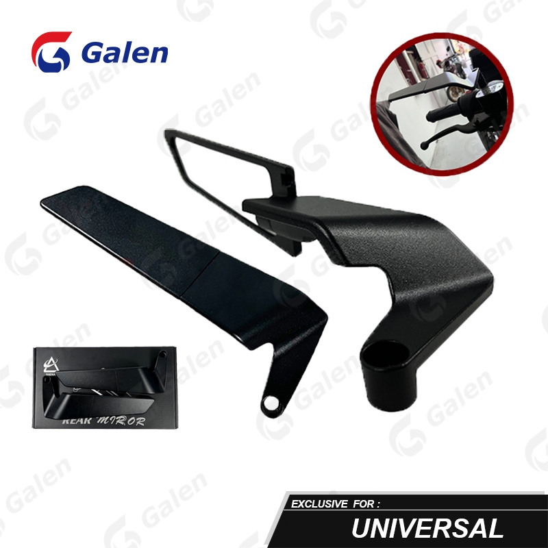 Winglet Alloy Ninja V3 Stealth Side Mirror for Motorcycle Aerofoil ...