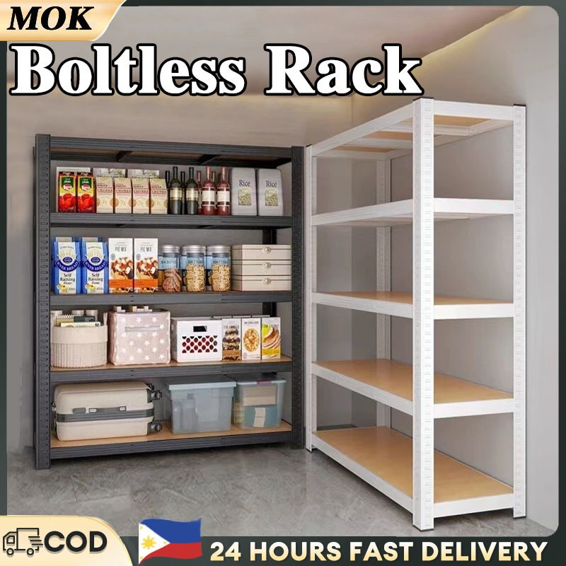6 Layers Boltless Steel Rack Load 750KG Stainless waterproof Steel ...