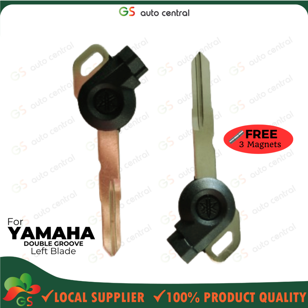 For 𝗬𝗔𝗠𝗔𝗛𝗔 𝗠𝗜𝗢 𝟭𝟮𝟱/𝗠𝗜𝗢 𝗚𝗘𝗔𝗥/ 𝗙𝗔𝗭𝗭𝗜𝗢 Blank Key 2Line/ Double Groove LEFT ...