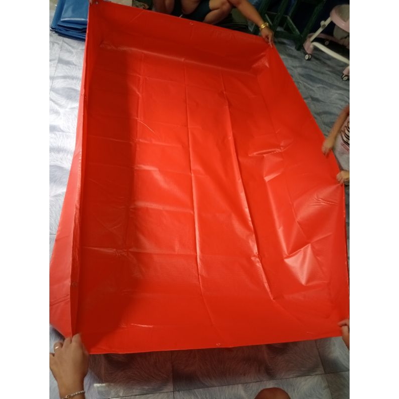 Azolla pond, fish tank PVC 3x2x1ft free Tali PANG UMPISA (temporary ...