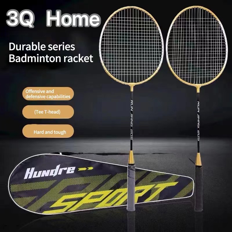 Badminton Set 2pcs Professional Training Durable Leisure Sports Full ...