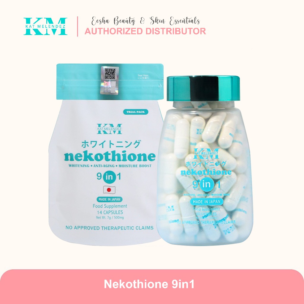 Nekothione 9in1 by Kat Melendez Glutathione | Shopee Philippines
