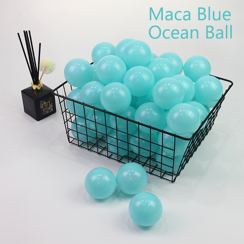 [Maca Blue] Ocean Ball Soft Plastic Thicken Playpen Balls Baby Kids ...