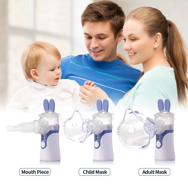cartoon style Atomization Handheld Portable Nebulizer Baby Mesh ...