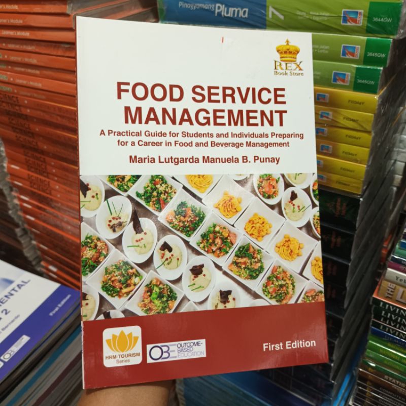 FOOD SERVICE MANAGEMENT ( BRAND NEW ) | Shopee Philippines