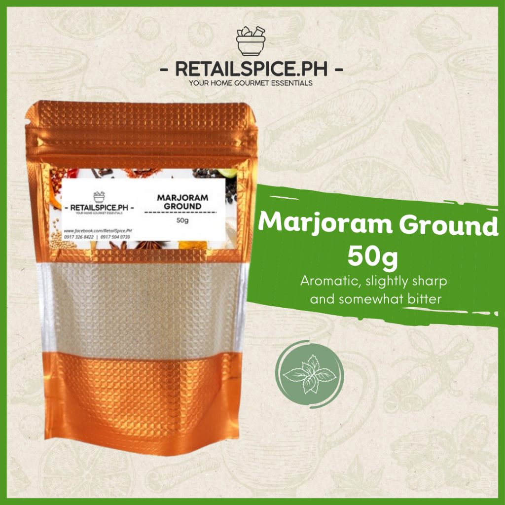 Retail Spice - Marjoram Ground 50g | Shopee Philippines