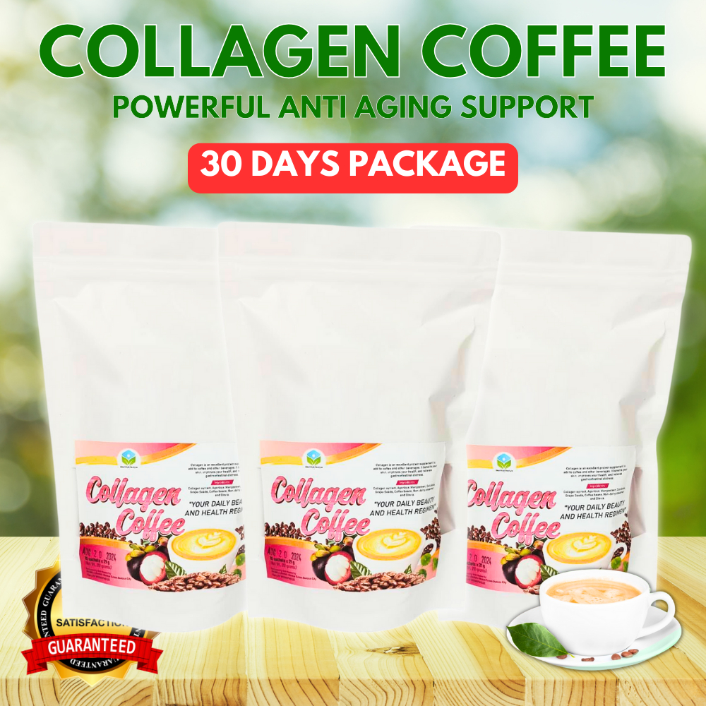 Healthy Lifestyle Premium Collagen coffee with anti aging support for ...