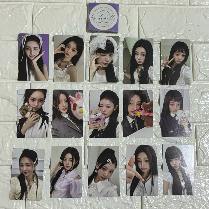 RESTOCK ILLIT SUPER REAL ME ALBUM WEVERSE VER INCLUSION YUNAH MINJU IROHA MOKA WONHEE PHOTOCARD ...