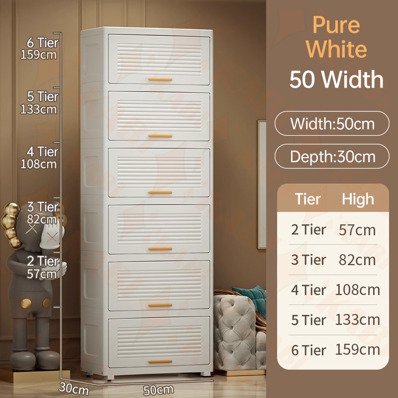 Kabi Flip cabinet Home Organize Durabox modern 40cm 50cm width Wardrobe ...