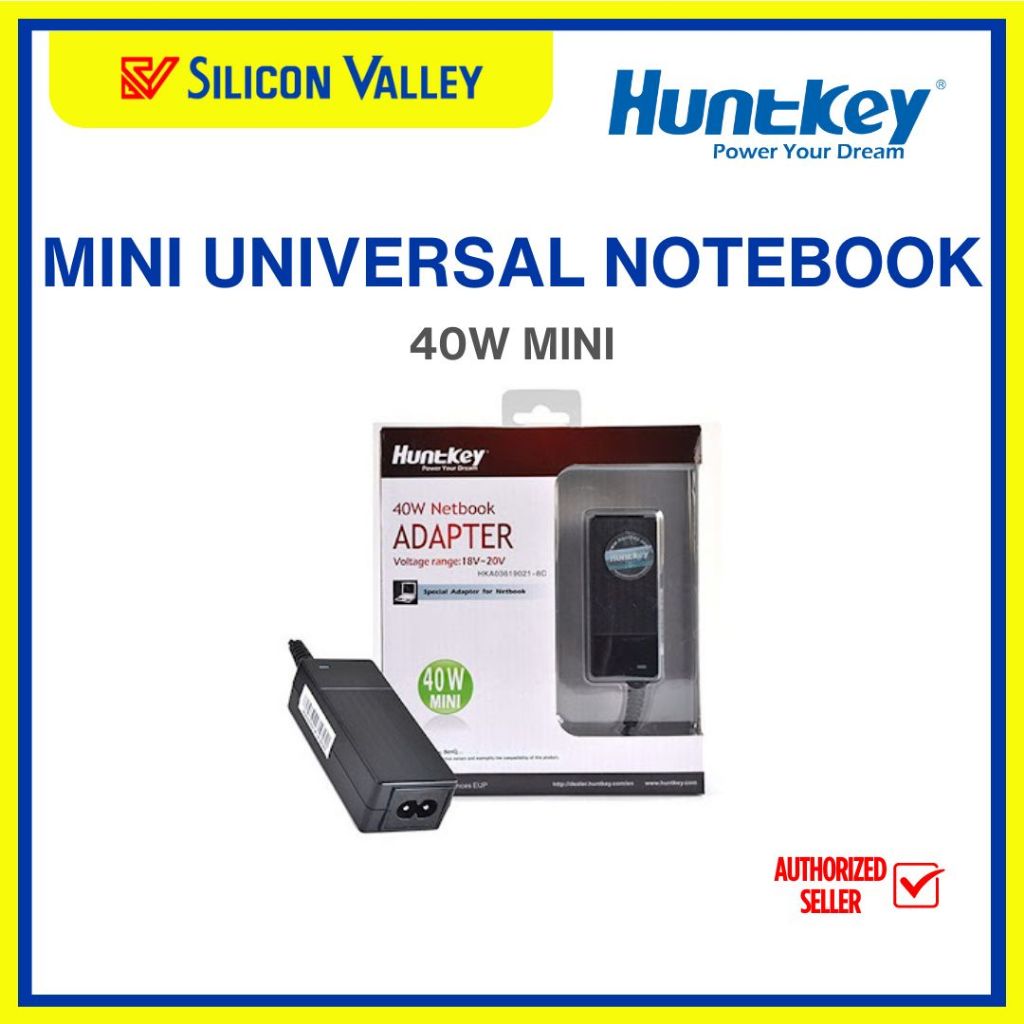 Huntkey 90W Mini Universal Notebook Adapter | Shopee Philippines